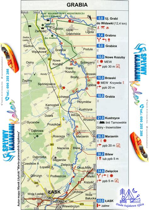 Grabia Spływy Kajakami