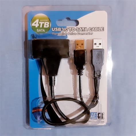Jual Kabel Adapter Converter Usb 30 To Sata Hardisk Hdd 25 Usb 30