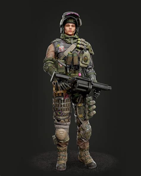 Hero Game 3d Character Optimize Poly Uv Map Pbr Texture Ue5 Rig