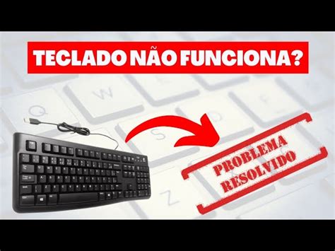 Teclado NÃo Funciona No Windows 10 Como Resolver