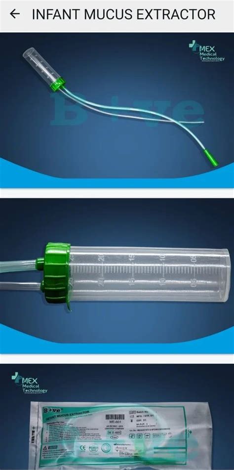 Infant Mucus Extractor Set At ₹ 200piece Atpl Mx Infant Mucus