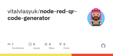 Github Vitalvlasyuknode Red Qr Code Generator