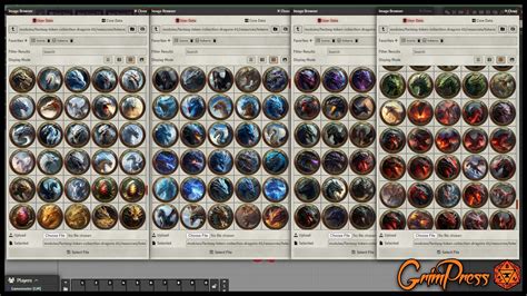 Fantasy Token Collection Dragon 01 Foundry Virtual Tabletop