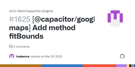 Capacitor Google Maps Add Method Fitbounds Issue Ionic Team Capacitor Plugins Github