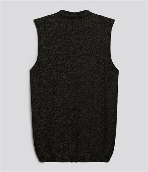 Jeanne Vouland Top Keny Sleveless Maille Lurex Doré