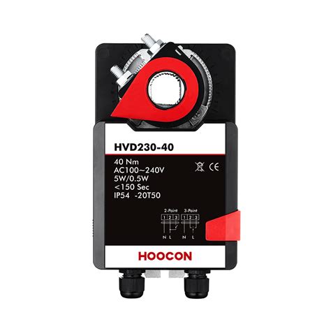 Actuator System 40nm Damper Actuator On Off Control With 2 3 Point And