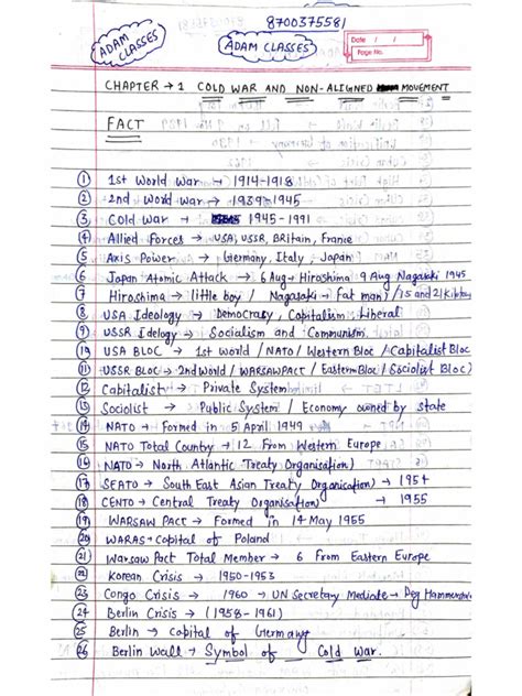 Cuet Pol Sci Notes Pdf