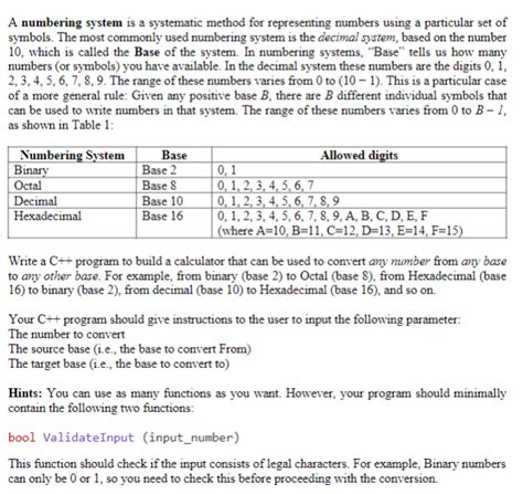 solved a numbering system is a systematic method for