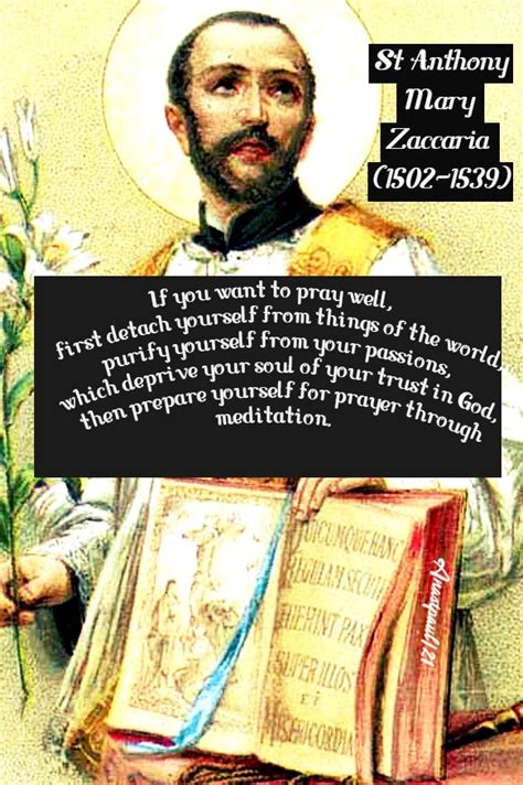 Quotes Of The Day 5 July St Anthony Mary Zaccaria Anastpaul
