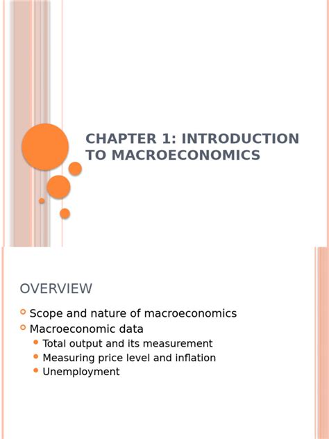 Macroeconomics 1 Pdf Gross Domestic Product Consumption Economics