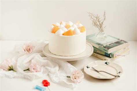 台北平價生日蛋糕推薦｜橘村屋 典雅氣質芒果鮮奶油蛋糕，慶生6吋首選 大妹食旅日常｜台北美食、韓國旅遊、台灣旅遊