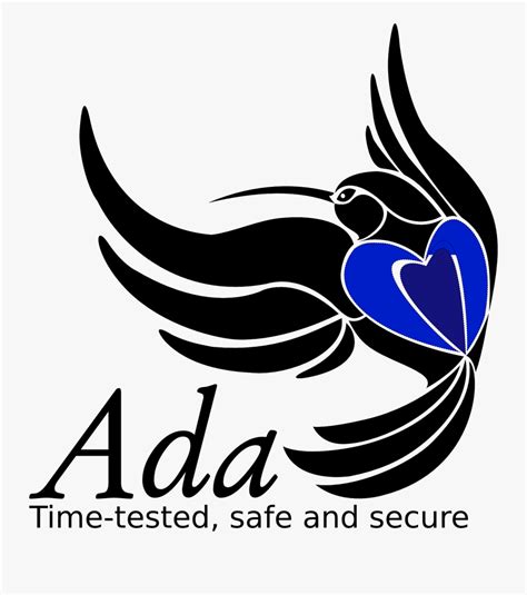 Ada Mascot With Slogan Ada Programming Language Logo Free