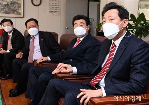 [포토] 용달연합회 방문한 오세훈 아시아경제