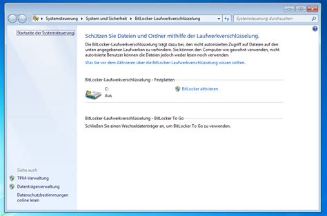 Bitlocker Die Verschlüsselung Von Microsoft