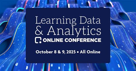 Learning Data And Analytics Online Conference Learning Guild
