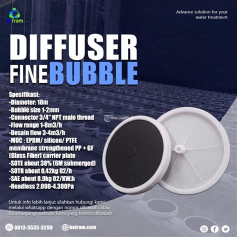 Fine Bubble Disc Diffuser Di Bogor Tribun JualBeli