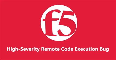 Alexandre Blanc Cyber Security On Linkedin High Severity Rce Bug In F5 Products Let Attackers