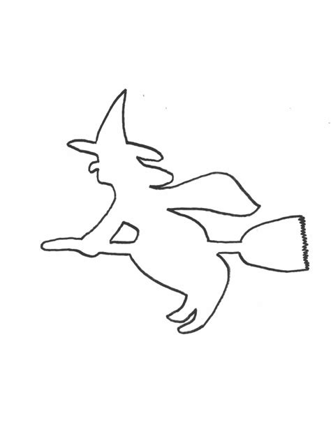Printable Witch Template Pdf
