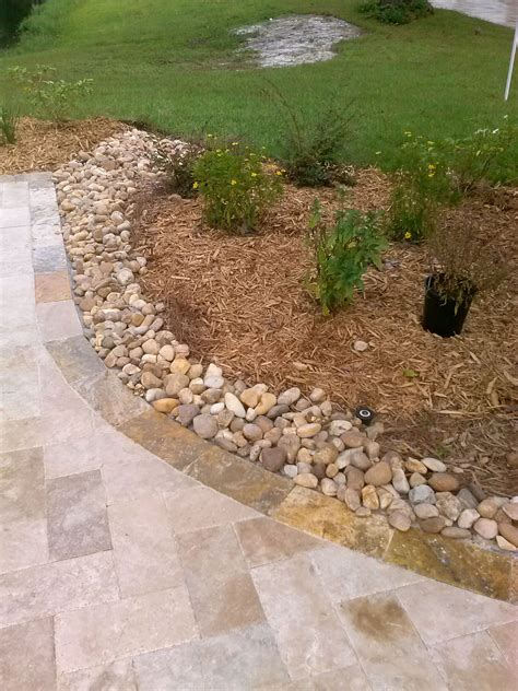 Loose River Rock Walkways