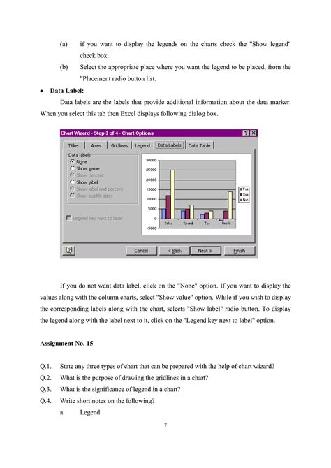 Module Component Of Excel Chart DOC