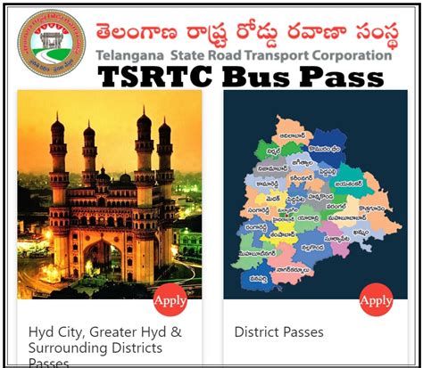 Tgsrtcpass Com Bus Pass Apply Online Rates Renewal