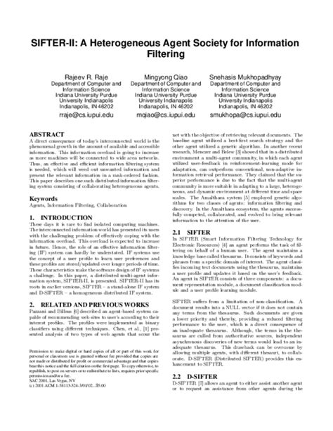Pdf Sifter Ii