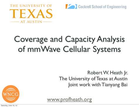 Pdf Coverage And Capacity Analysis Of Mmwave Cellular Systems
