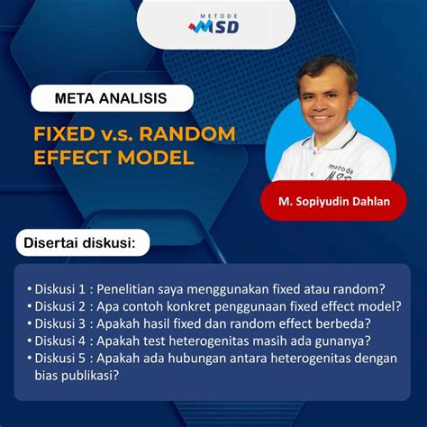 Panduan Memilih Fixed Effect Model Atau Random Effect Model By M
