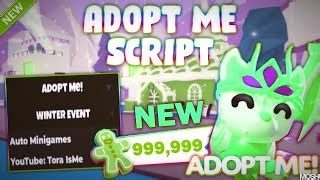 New Update Adopt Me Script Auto Farm Visual Pet Trade Scam Script