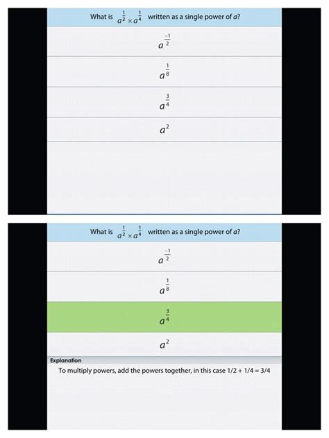 Gcse Revision Index Laws