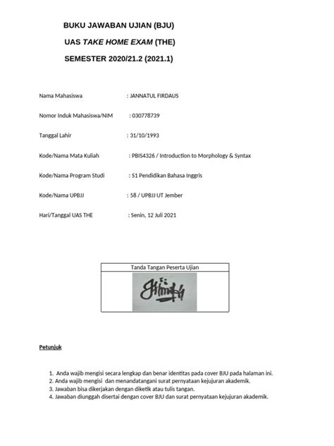 Bju Introduction To Morphology And Syntax Pdf