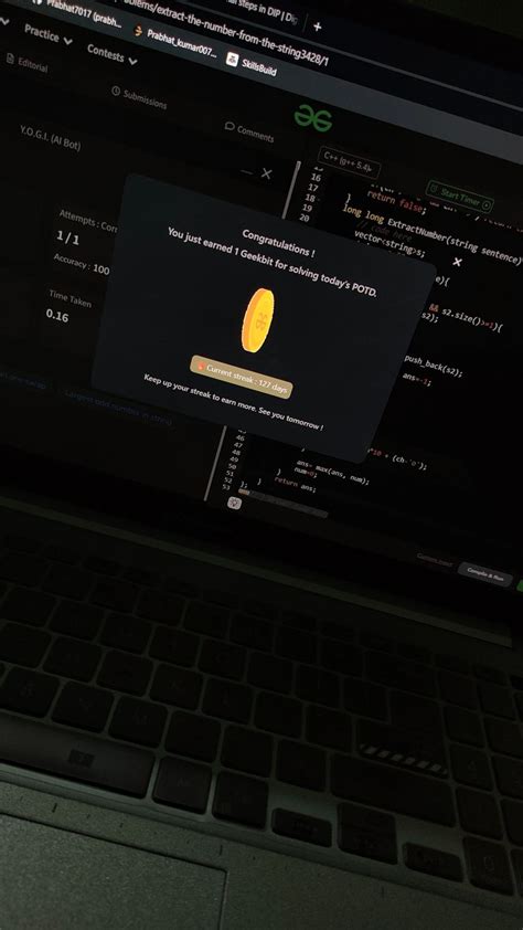 Prabhat Kumar On Linkedin Preparingtillnotplaced Codingjourney Geeksforgeeks Leetcode