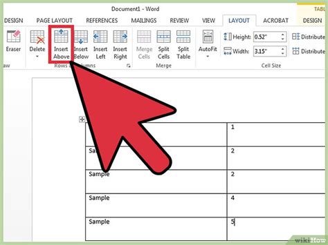 Cómo agregar otra fila en Microsoft Word Pasos