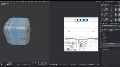 Blender材质处理插件：decalmachine展开修剪