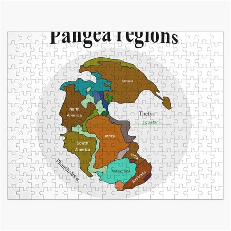 Pangea Jigsaw Puzzles Redbubble