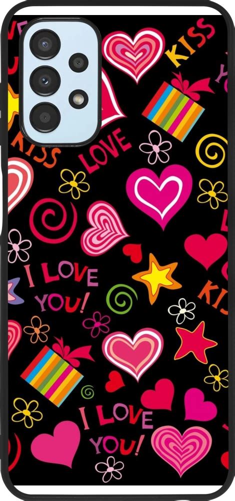Samsung Galaxy A13 5g Case Hülle Silikon Schwarz Valentine 2023 Love