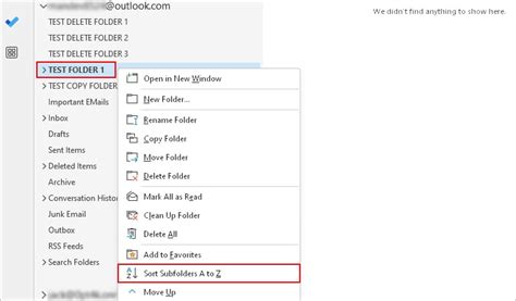 How To Find Missing Folders In Outlook