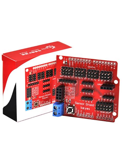 V5 Sensor Shield Sensor Expansion Board Compatible With Arduino Uno R3