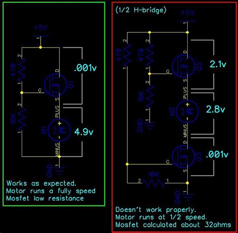 MosFet H Bridge Motor Control Confusion Motors Mechanics Power And CNC Arduino Forum