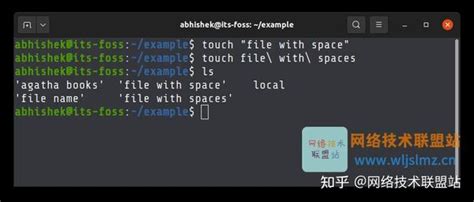 如何在 linux 中使用空格处理文件名？ 知乎
