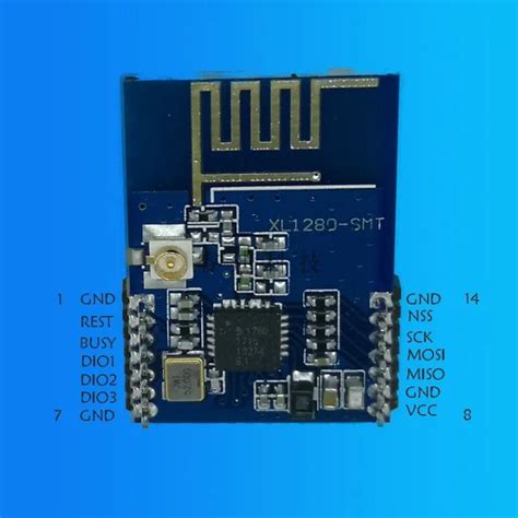 Sx1280 Wireless Module 2 4ghz Version Of Sx1278 Wireless Ranging Positioning Lora Spread