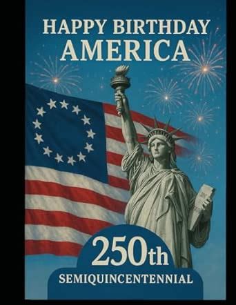 Happy Birthday America 250th Semiquincentennial