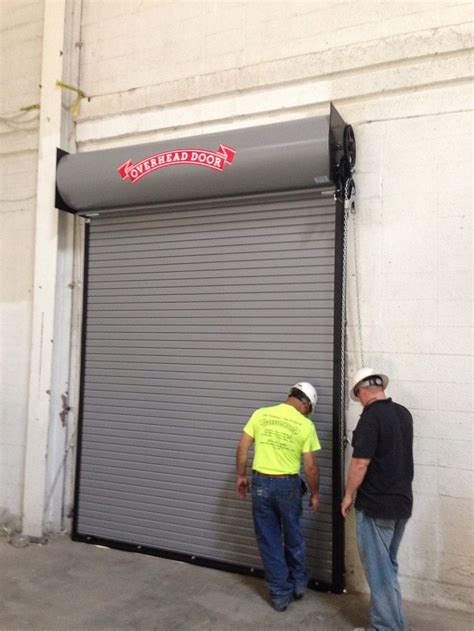 Coiling Shutter Warehouse Loading Dock Door Chain Hoist Nj Nyc New York City New Jersey