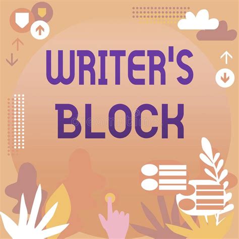 Sign Displaying Writer S Block Business Overview Condition Of Being Unable To Think Of What To