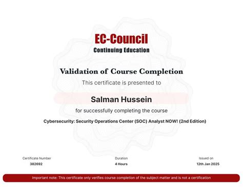 Salman S On Linkedin Cybersecurity Security Operations Center Soc Analyst Now 2nd Edition