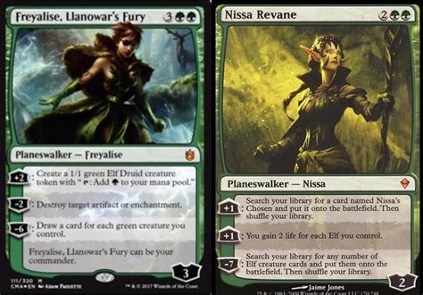 Between The Classic Elvish Planeswalker Freyalise And The Gatewatch