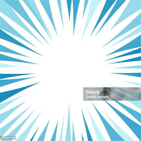컬러 코믹 일러스트 방사형 줄무늬 추상적 인 배경입니다 만화와 애니메이션 만화의 텍스트 프레임입니다 Eps10 벡터 고풍스런에 대한 스톡 벡터 아트 및 기타 이미지 Istock