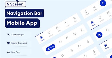Navigation Bar Mobile App Teletype