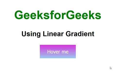 How To Fade A Button On Hover Using Css Geeksforgeeks