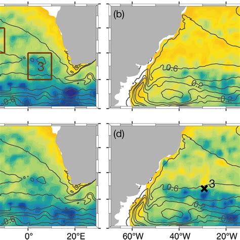 Maximum Mixed Layer Depths Mlds Detected With Four Different Methods